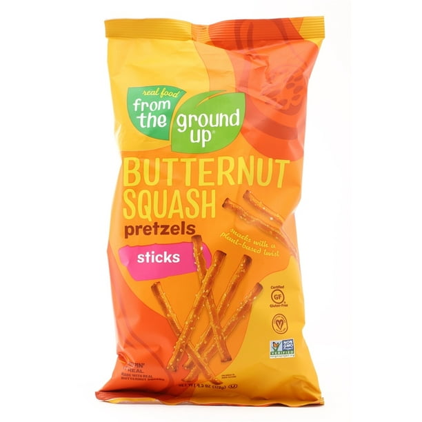 From the Ground Up - Butternut Squash Pretzel Sticks - 4.5 oz. - Walmart.ca