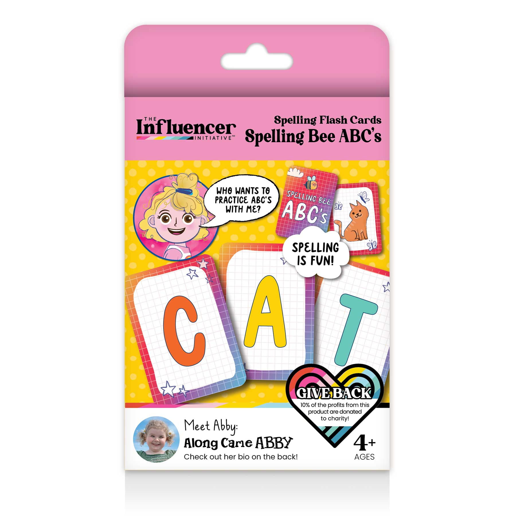 Along Came Abby - Influencer Initiative Spelling Bee ABC's - Spelling Flash Cards - Ages 4 ...