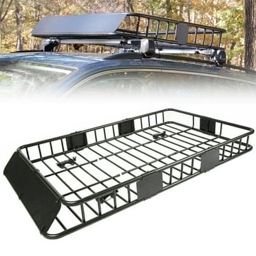 "ARKSEN Universal Rooftop Cargo Carrier, Large 84""x 39""x 6"" Roof ...