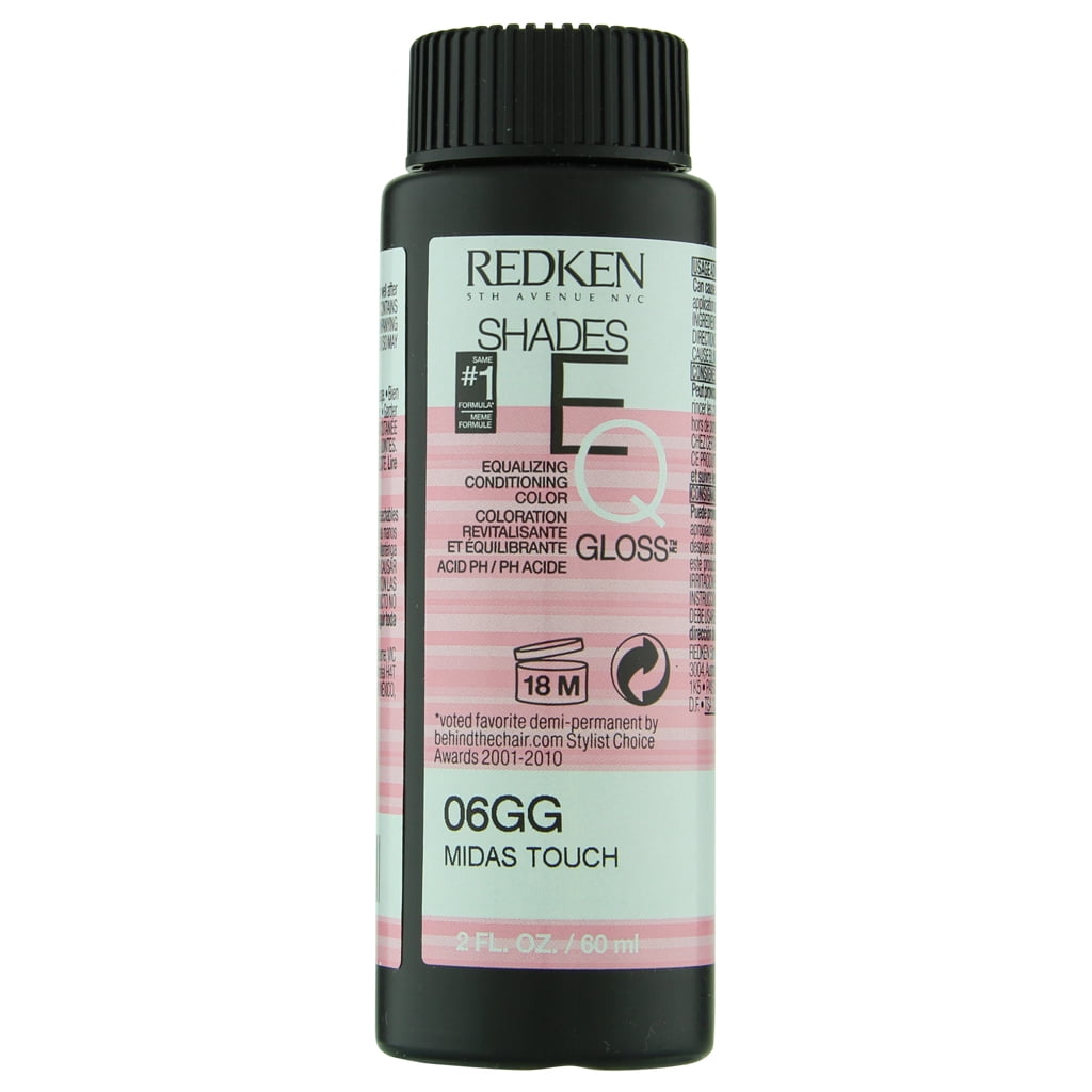 Redken - Redken Shades EQ Gloss 2 oz / 60 ml 06GG Midas Touch - Walmart ...