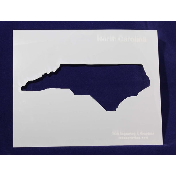 State of North Carolina Stencil 14 Mil 8" X 10" Painting /Crafts ...