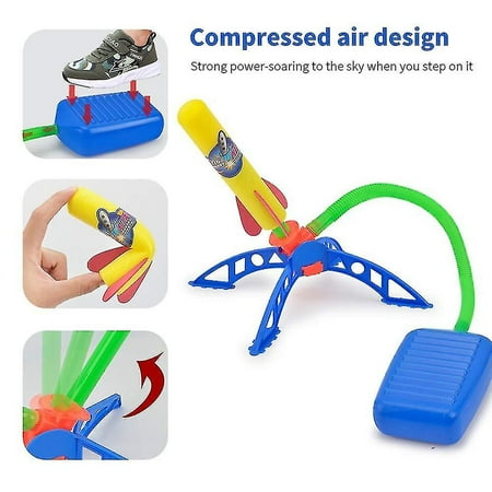 Rocket Toy, Air Rocket Toy, Rocket Launcher, Kids Rocket Launcher ...