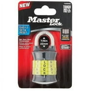 Master Lock Model No. 175D 2in 51mm Wide Set Your Own Combination Solid ...