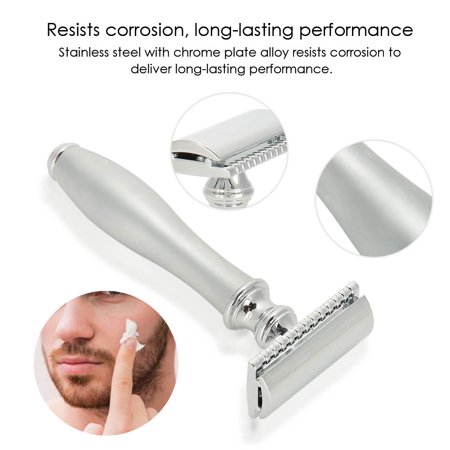 Manual Razor,Stainless Steel Safety Shaving Safety Razor Double Edge ...