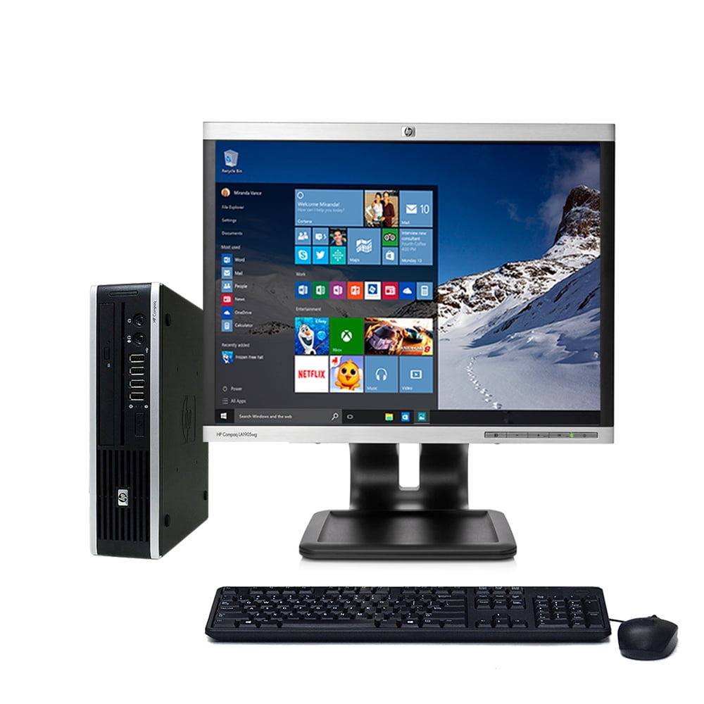 HP Elite 8000 Ultra Small Form Factor C2D 3.0GHz Processor 4GB Ram ...