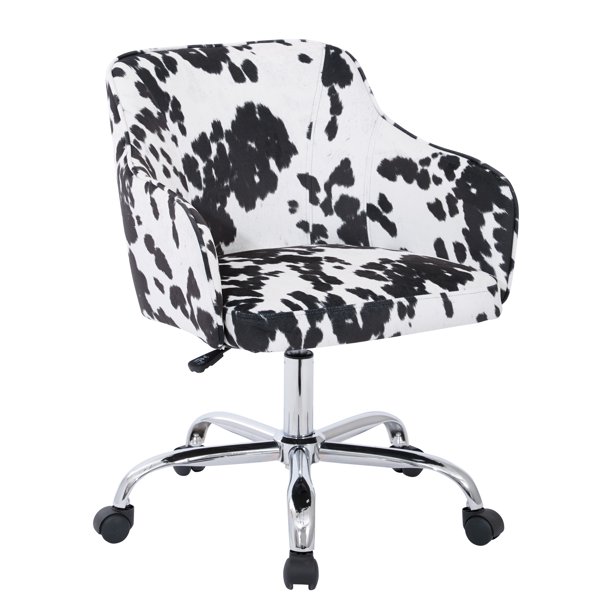 OSP Home Furnishings Bristol Task Chair with Udder Madness Domino ...