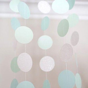 Party Paper Butterfly Shaped Crafting String Hanging Garland Ornament ...