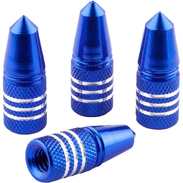 Presta Valve Caps - Anodized Aluminum - Use On Presta/French Valves ...