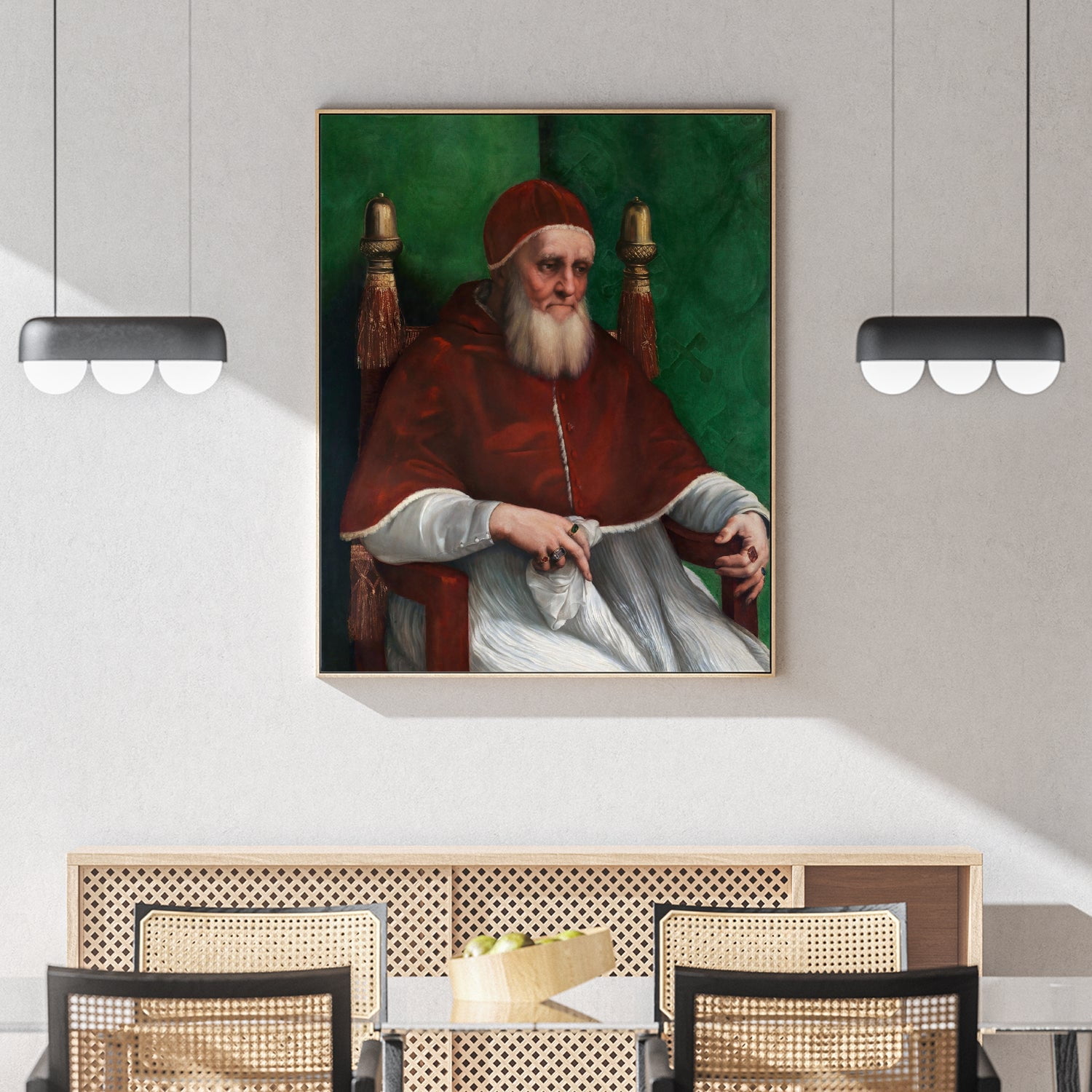 Portrait of Pope Julius II - 1511 | Raphael Raffaello | Premium Fine ...