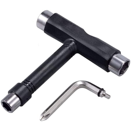 Skateboard Tool, All-in-one Skateboard Tool Multifunction With T-shaped ...