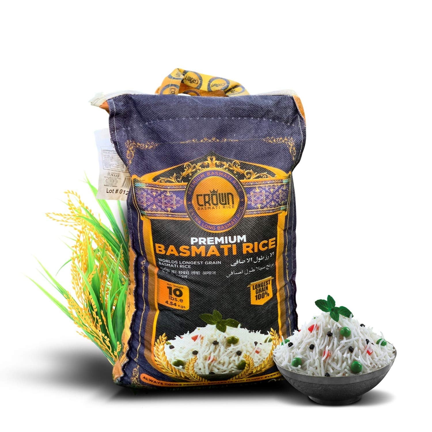 Anaaj Valley Premium White Basmati Rice - White 2 Year Old Extra Long ...