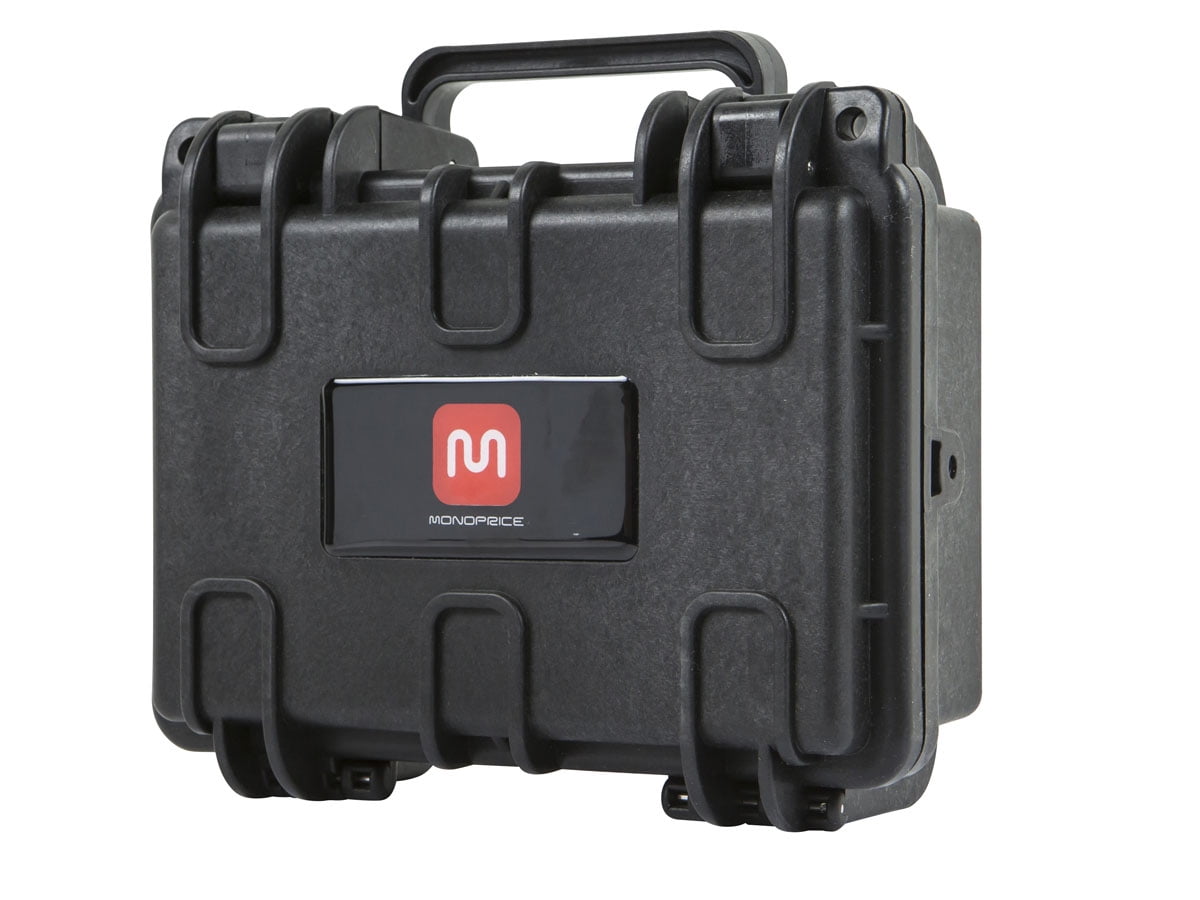 Monoprice Weatherproof Hard Case - 8in x 7in x 4in With Customizable ...
