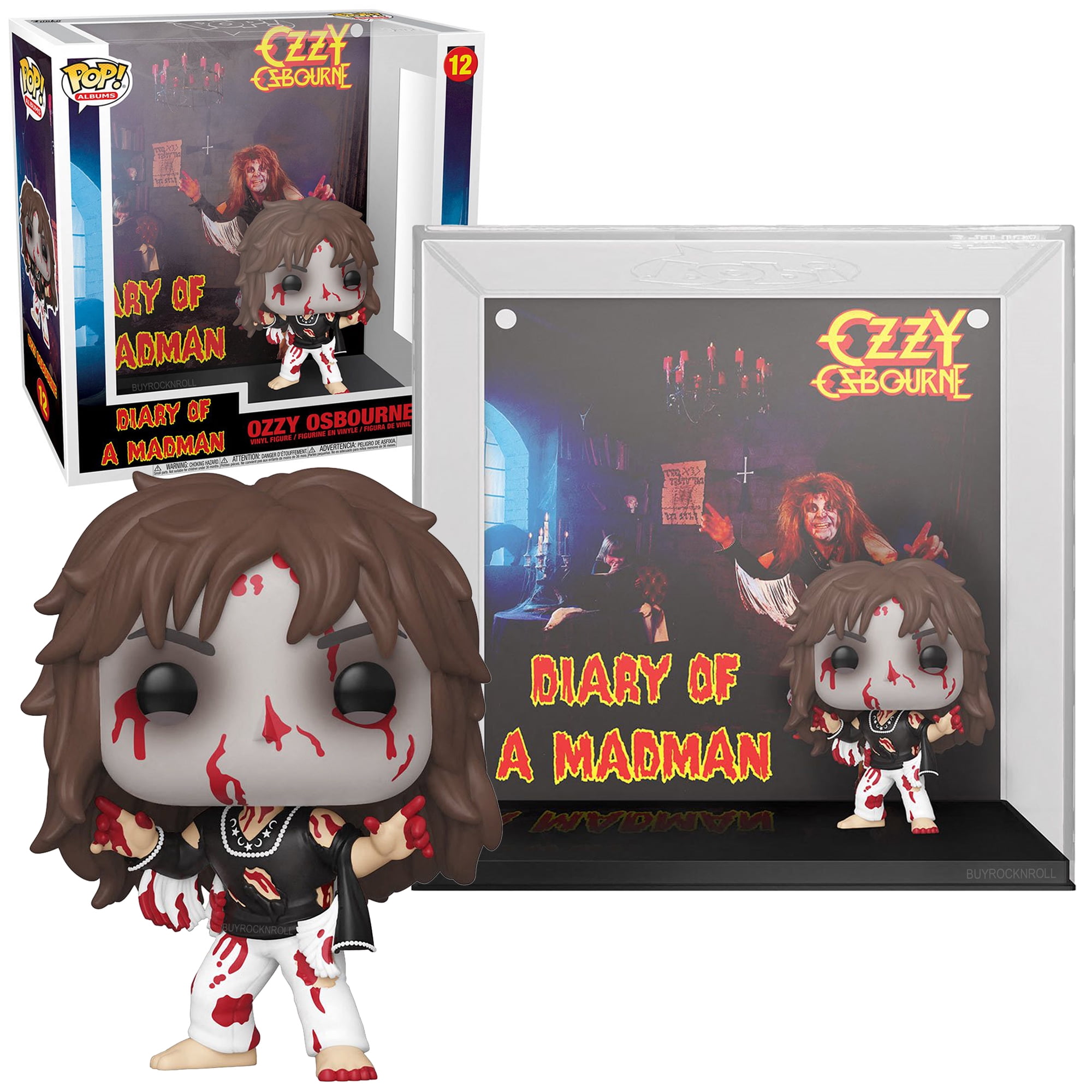 Ozzy Osbourne Handpicked 2021 Funko Pop Albums Diary of a Madman Ozzy ...