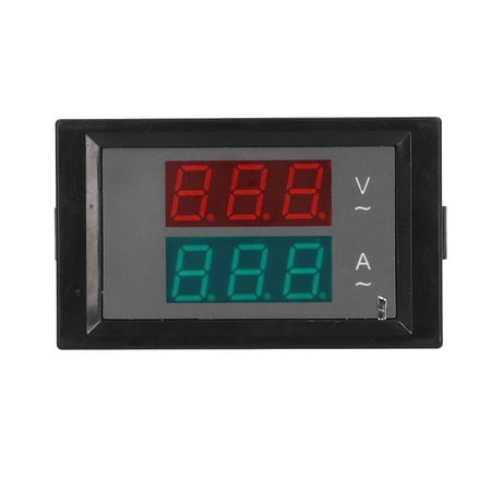 AC Current Digital Display Meter, Stability Clear Voltmeter Ammeter AC ...