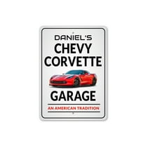 Vette Club Classic Lovers Only Chevy Corvette Aluminum Metal Decor Sign ...