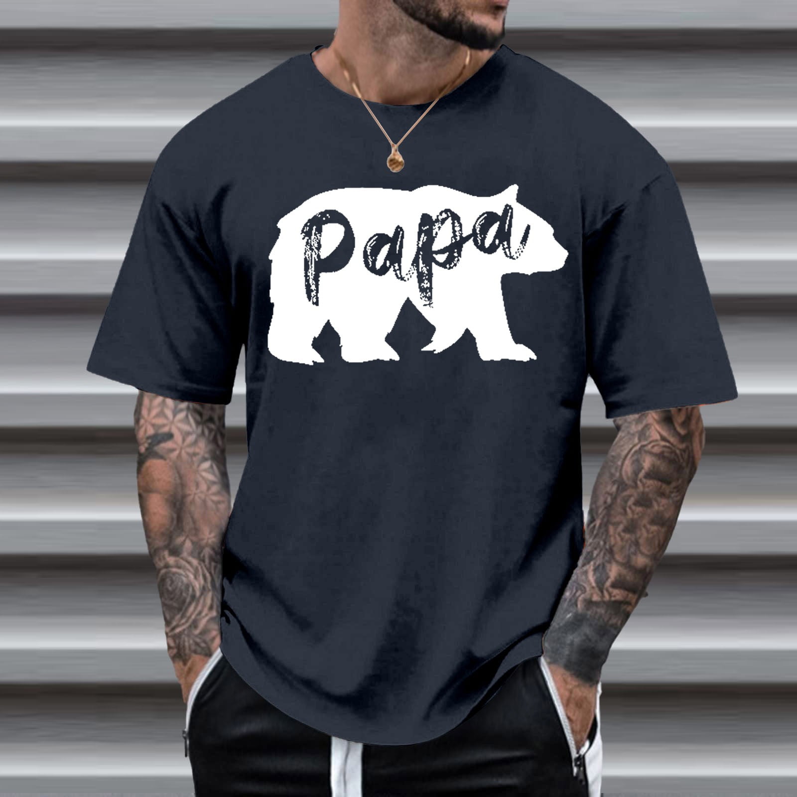 Click here for Chencccc European And Papa Humorous Funny Men Casu... prices