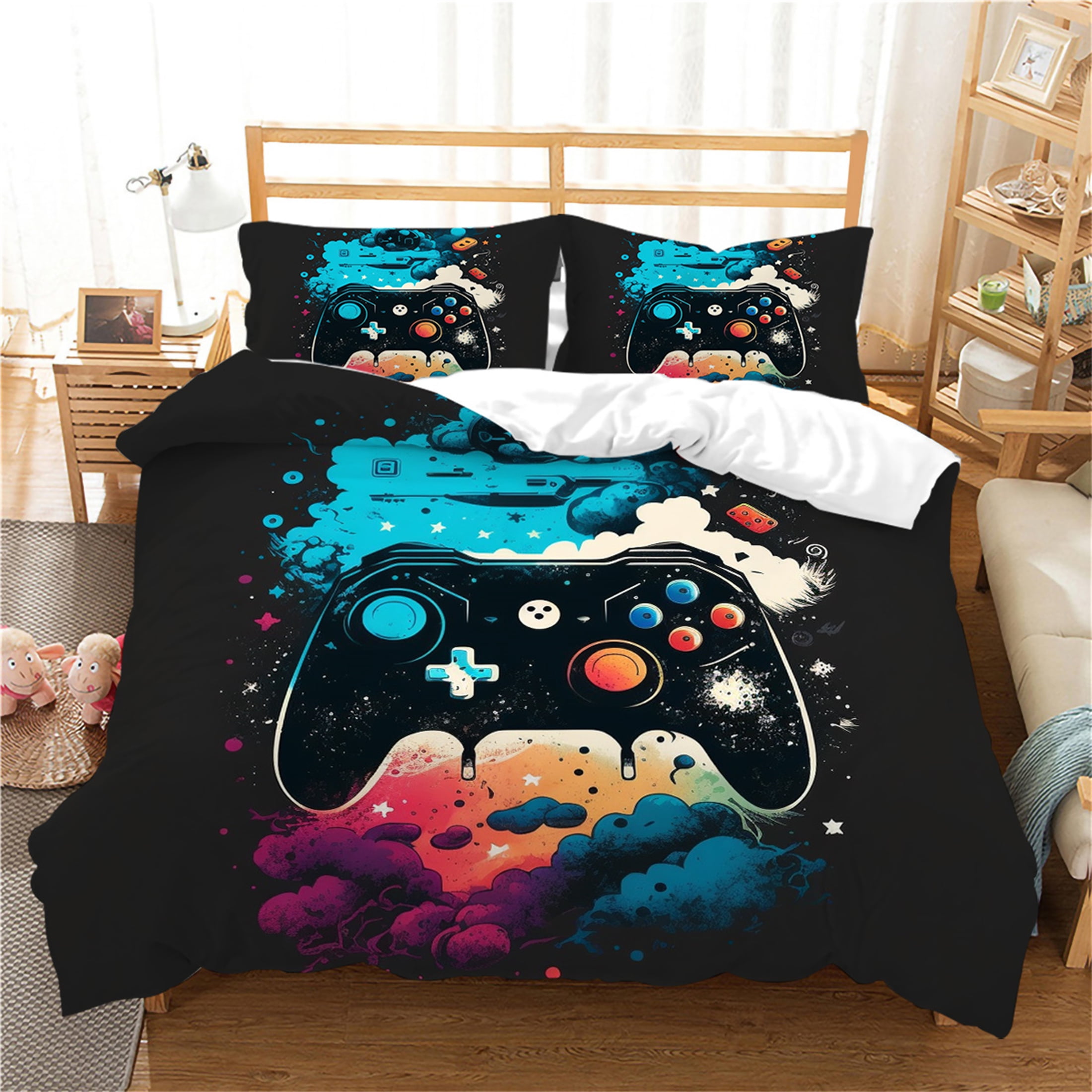 Home Bedclothes Punk Game Consoles Printing High Quality Duvet Cover ...