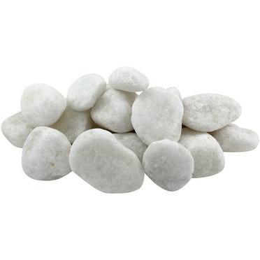 Mexican Beach Pebbles, Round River Rock Landscape Garden Stones 20 ...