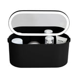 Thinkspace Beauty Storage Organizer with LED Mirror, Black - Walmart.com