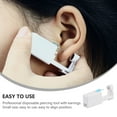 4 Sets Disposable Ear Piercing Tool Kit with Built-in Earrings for Home ...