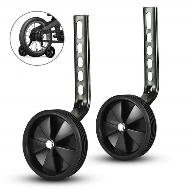 WALFRONT Bicycle Training Wheel, Adjustable Children Bike Training Side ...