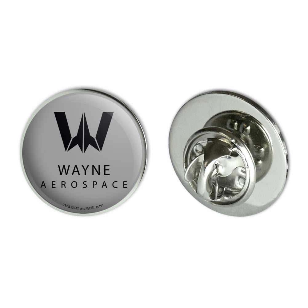 Justice League Movie Wayne Aerospace Metal 0.75" Lapel Hat Pin Tie Tack ...
