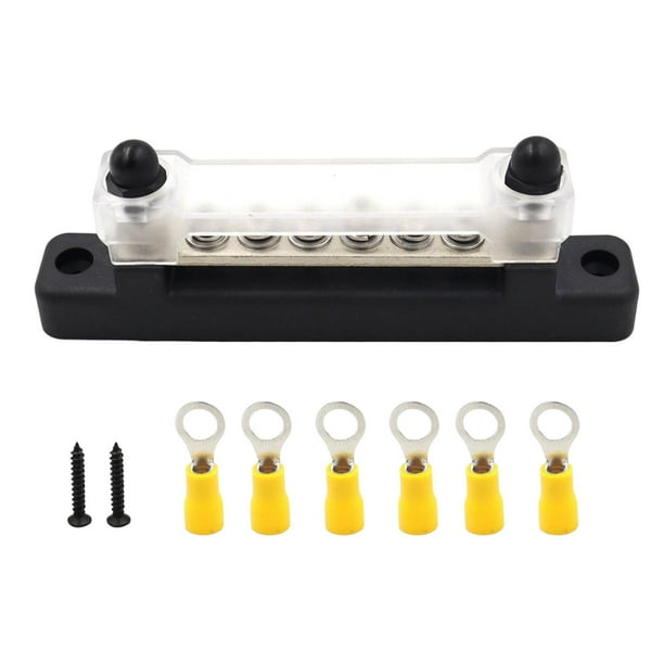 Power Distribution Terminal Block Bus Bar 48V Heavy Duty for RV Trailer ...