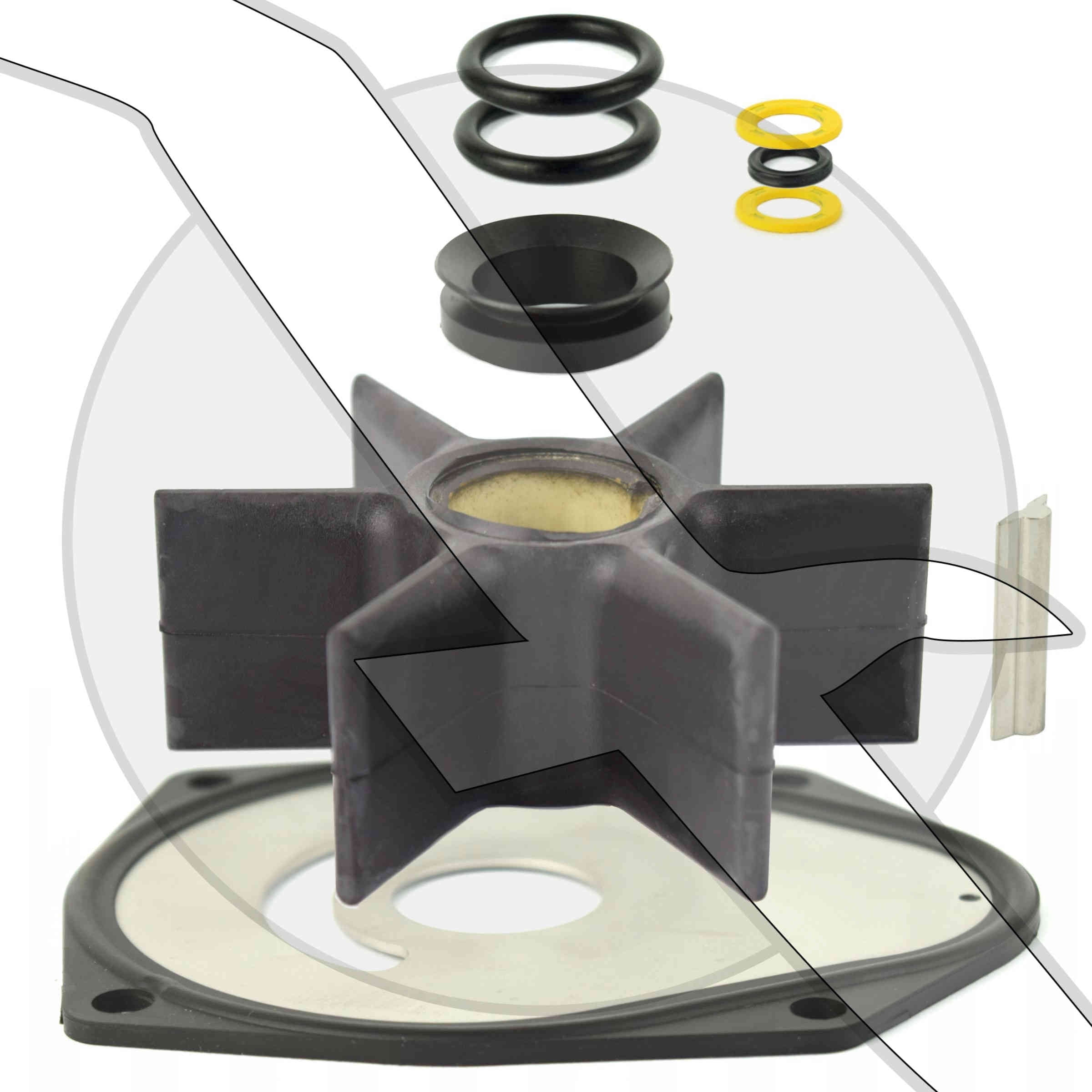 Mercury 50/115-120-135-150-175-200-225-250 Impeller Repair Kit 43026T11 ...