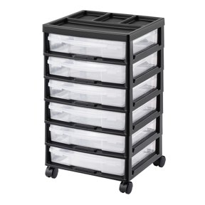 Simply Tidy Gramercy Metal Craft Storage Trolley with Mesh Trays and ...