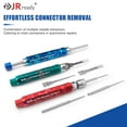 JRready ST5266 Electrical Pin Removal Tool Kit for AMP/Metri Pack/Weather Pack Series Connector ...