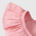 Afuyipoi Girls Sleeveless Ruffle Sundress (0-6 Years) Soft Breathable ...