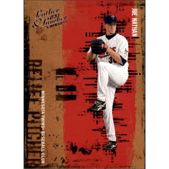 2005 Leather and Lumber #66 Joe Nathan MLB Baseball Trading Card ...