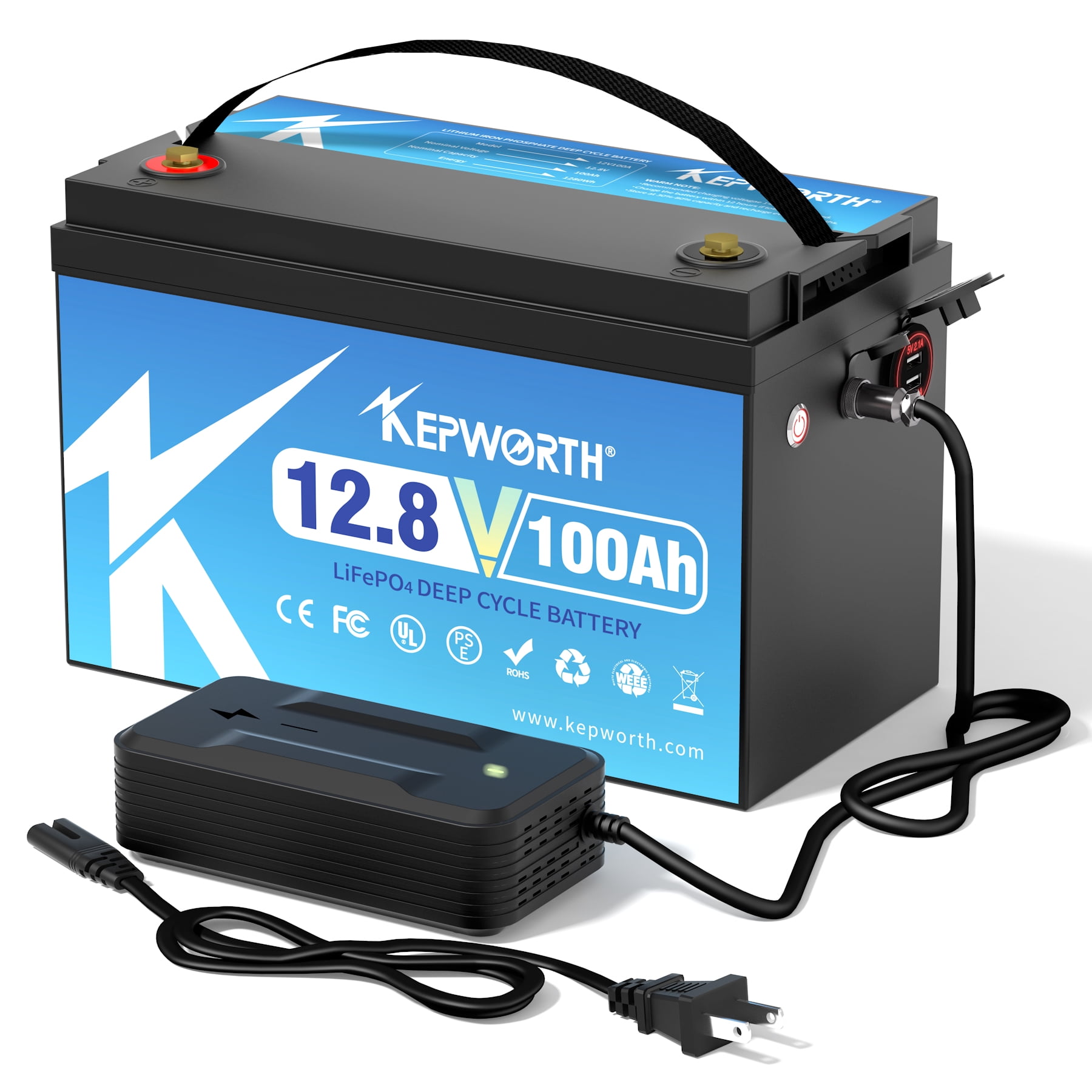 Click here for Screampower Kepworth Lifepo4 Battery 12v 100ah Lit... prices