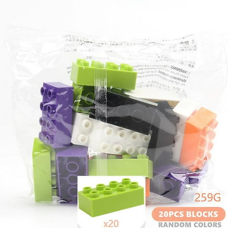 Big Bricks Baseplates Bloques Baby Early Learning Diy Building Blocks ...