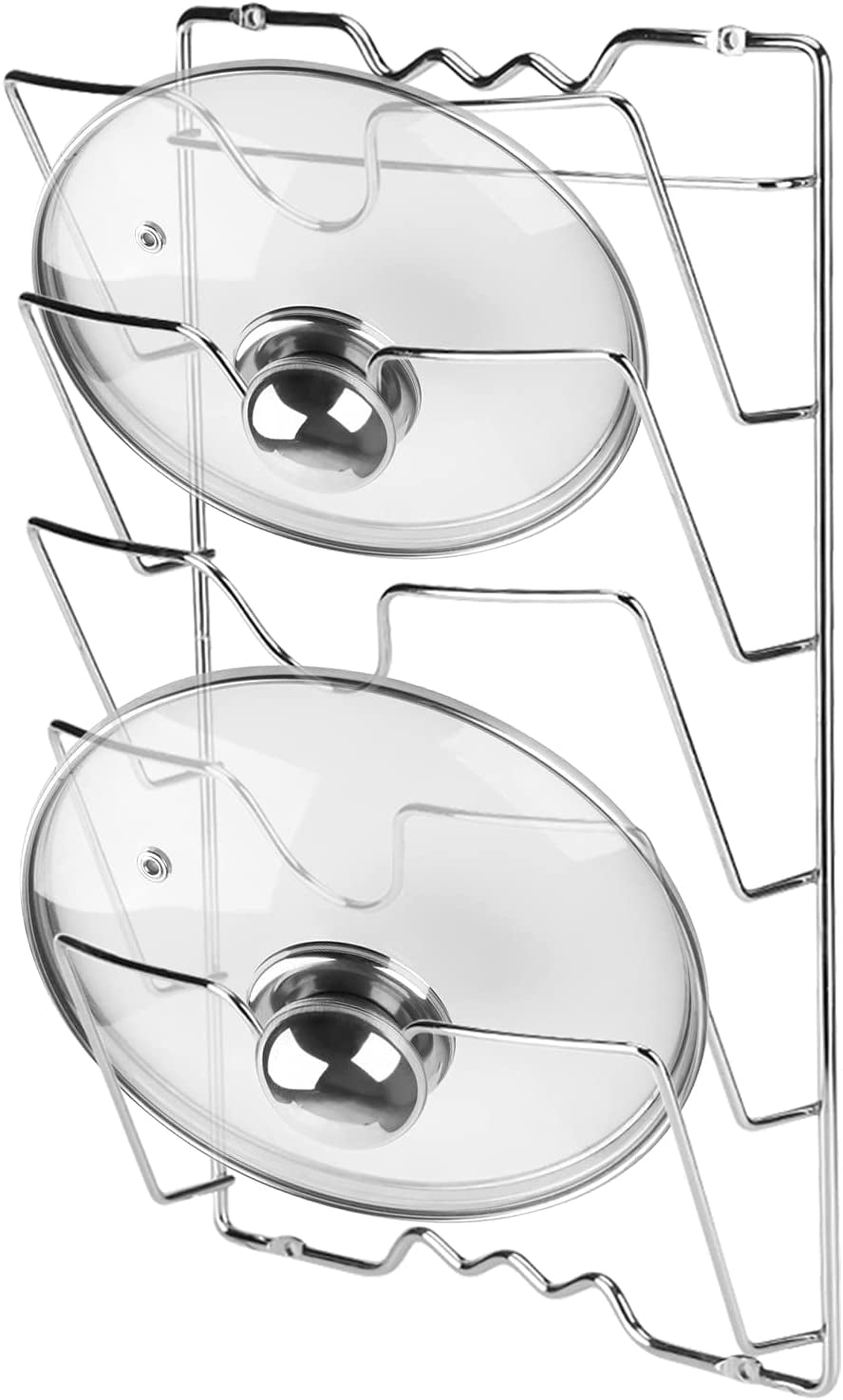 Vertical Lid Holder, Practical Kitchen Utensil Holder For Lids, Kitchen ...