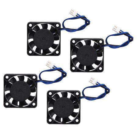 Hot End Fans, Wide Application 2 Pin Connector 4Pcs Brushless Cooling ...