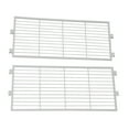 Conveniene Concepts Xtra Storage Shelf Metal Extension Set of 2, White ...