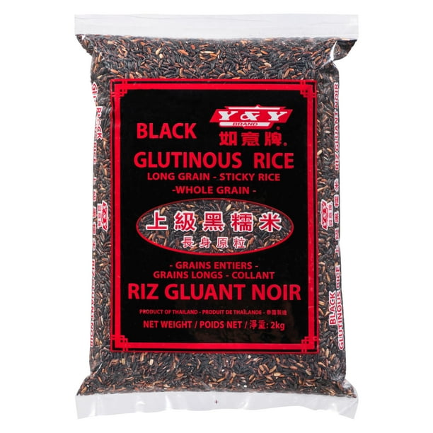 Y&Y black glutinous rice, 2 kg - Walmart.ca