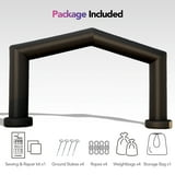 Wellcomer 21Ft Inflatable Event Arch, Gable archway with built-in ...