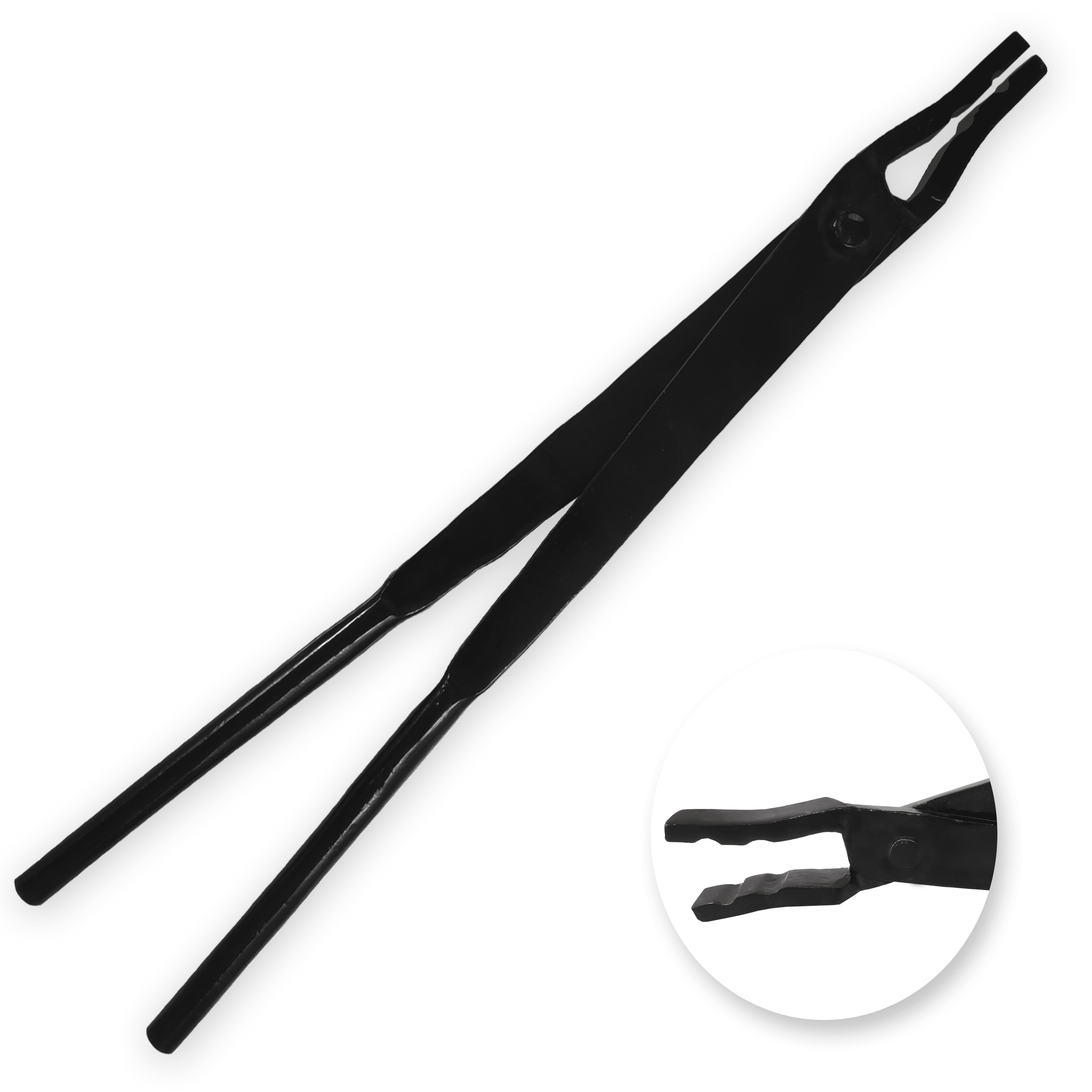 Jewelry & Beauty Tongs & Holders Round Blacksmith Tongs 16 Tool Set ...