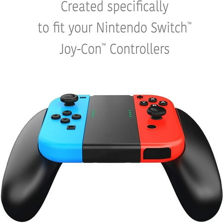 Joy Con Charging Grip, Ergo Comfort Joycon Grip for Nintendo Switch Joy ...