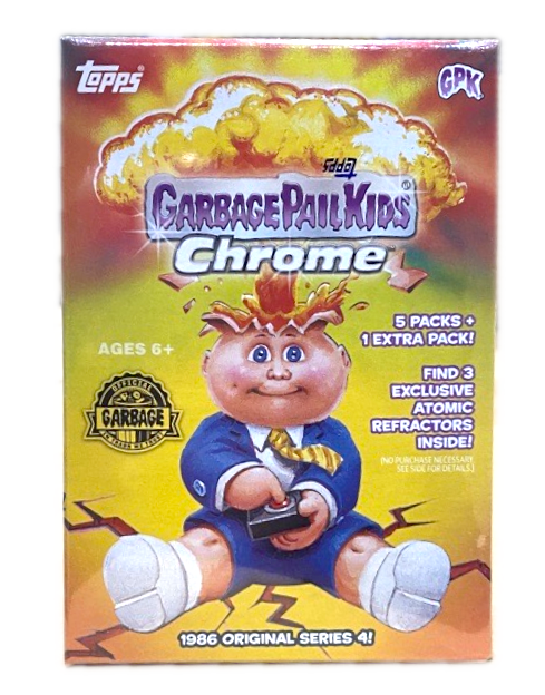 21 Topps Cards: Garbage Pail Kids (GPK) Chrome Value Box – Walmart ...