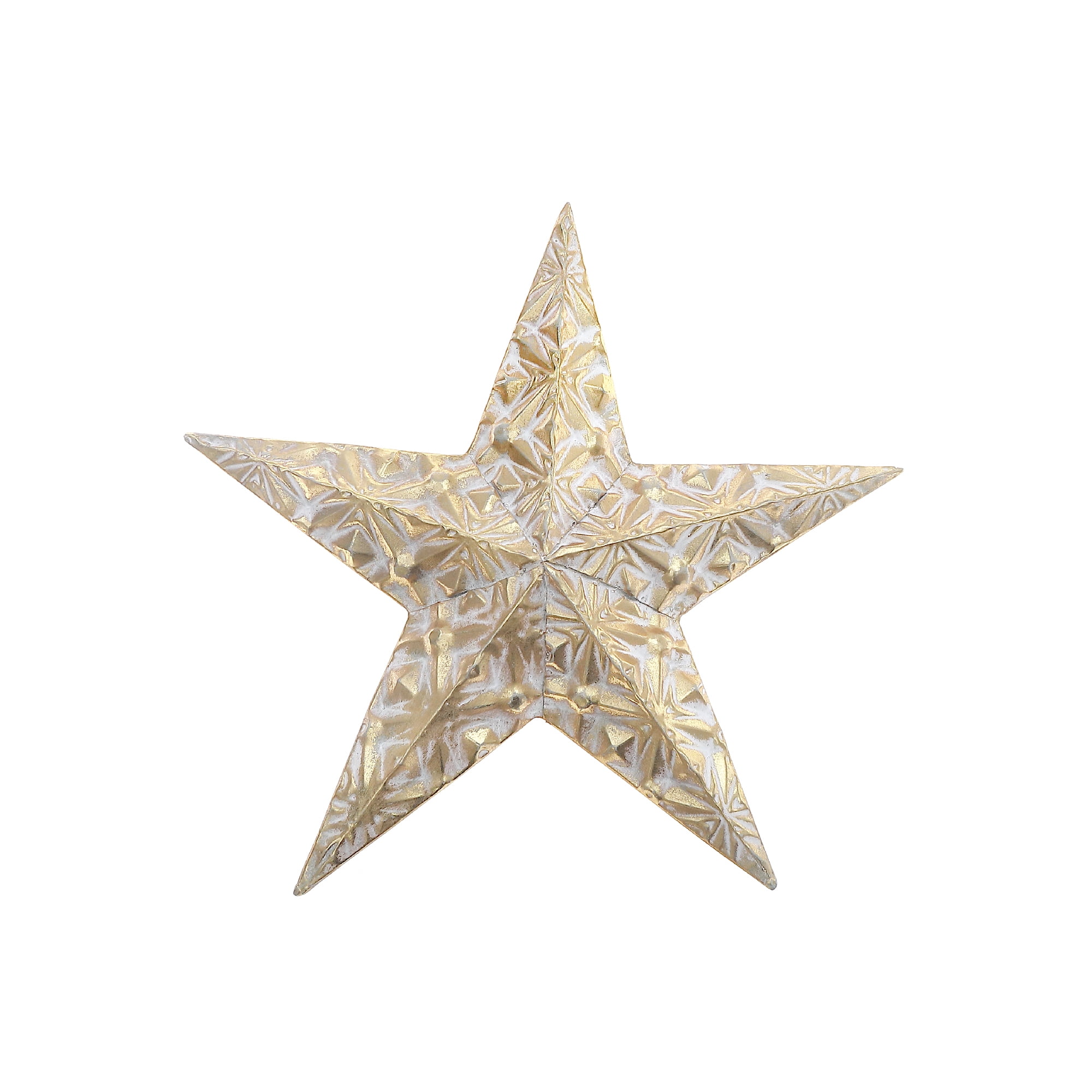 Click here for Ih Casadécor Gold Metal Embossed Star Decor (11.8) prices