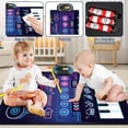 Musical Mat Baby Toys, 2 in 1 Musical Toys Toddler Piano Keyboard ...