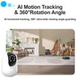 AI Wireless Security Camera 1296P FHD Dual Band WiFi Color Night Vision ...