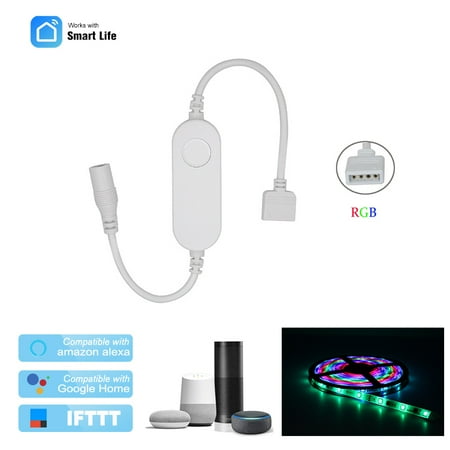 Tuya WiFi LED Controller Wireless Smart Controller with RGB Interface ...