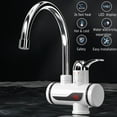 iFCOW Instant Tankless Water Heater Faucet, 110V Electric Tap, 3000W, LED Temperature Display ...