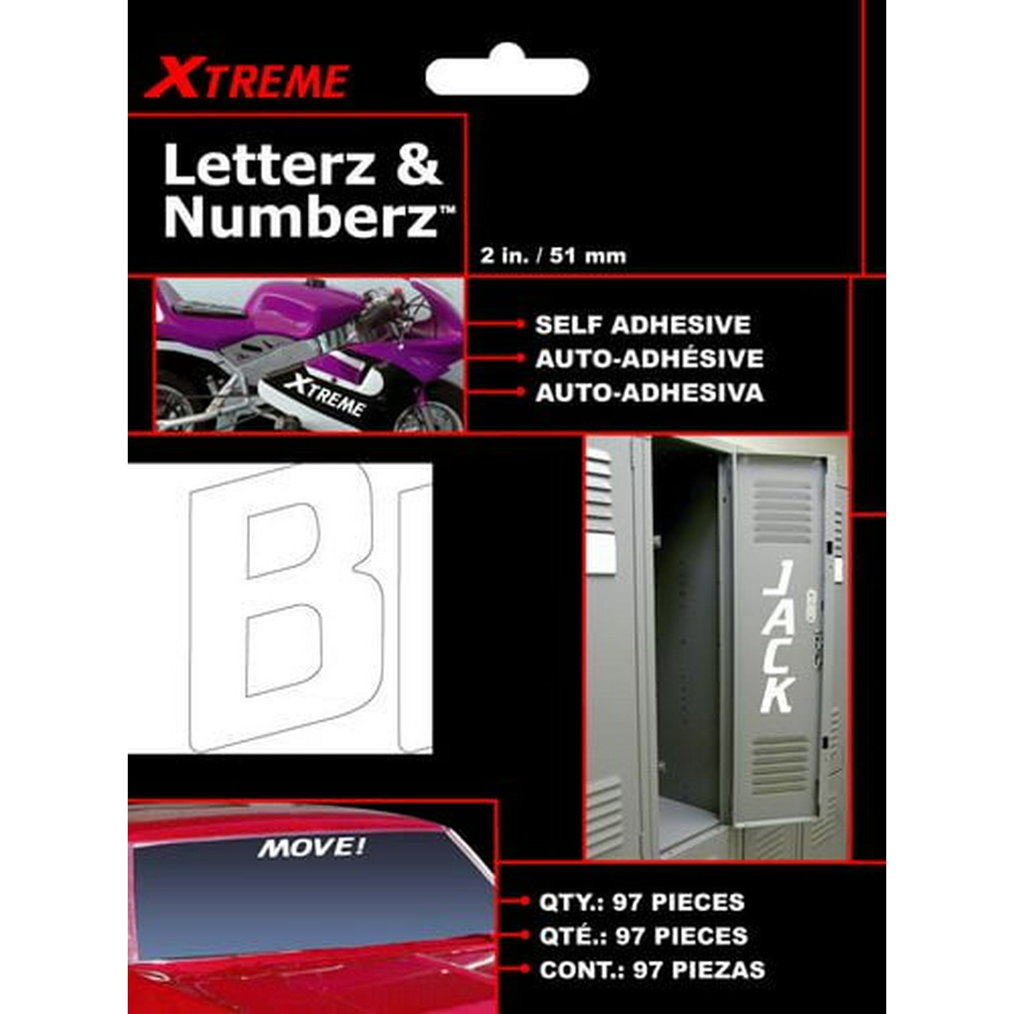 Click here for Chroma Xtreme Letter Decal prices