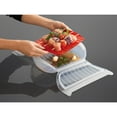 Lekue 3-4 Person Steam Case with Draining Tray and 10 Minute Cookbook ...
