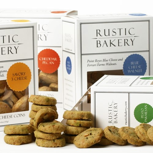 Savory Cheese Coins by Rustic Bakery - Cheddar and Pecan - Walmart.com